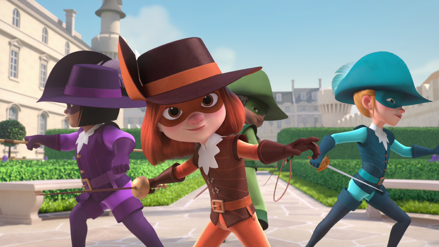 In October, launch of the series The Three Musketeers , a modern twist ...